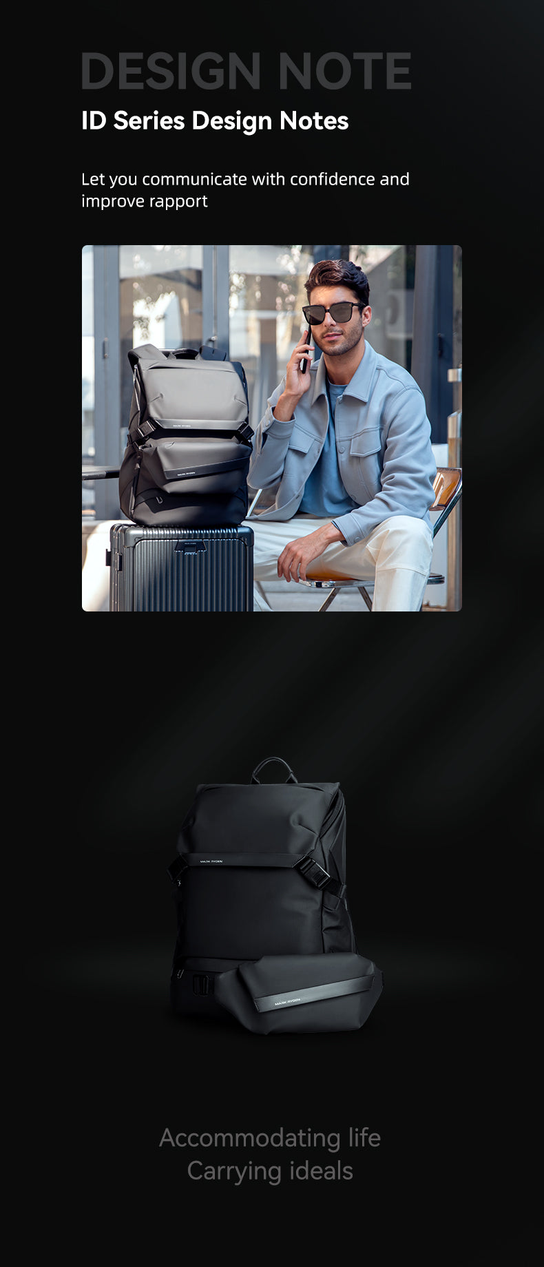 Echo Outdoor Travel Laptop Backpack – Mark Ryden Backpack