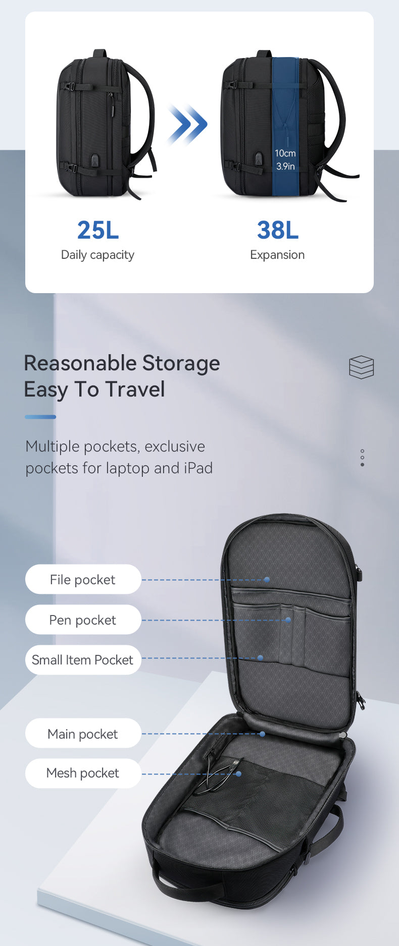 Alpha Travel Hiking Backpack – Mark Ryden Backpack